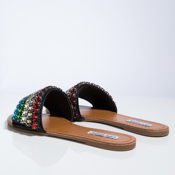 Cape Robbin | Shoes | New Cape Robbin Multi Color Slides | Poshmark